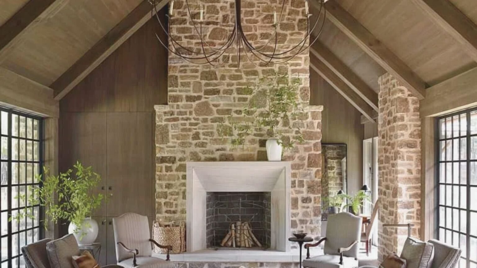 17 Sunroom With Fireplace: Design Ideas & Inspiration - MaximalistHouse